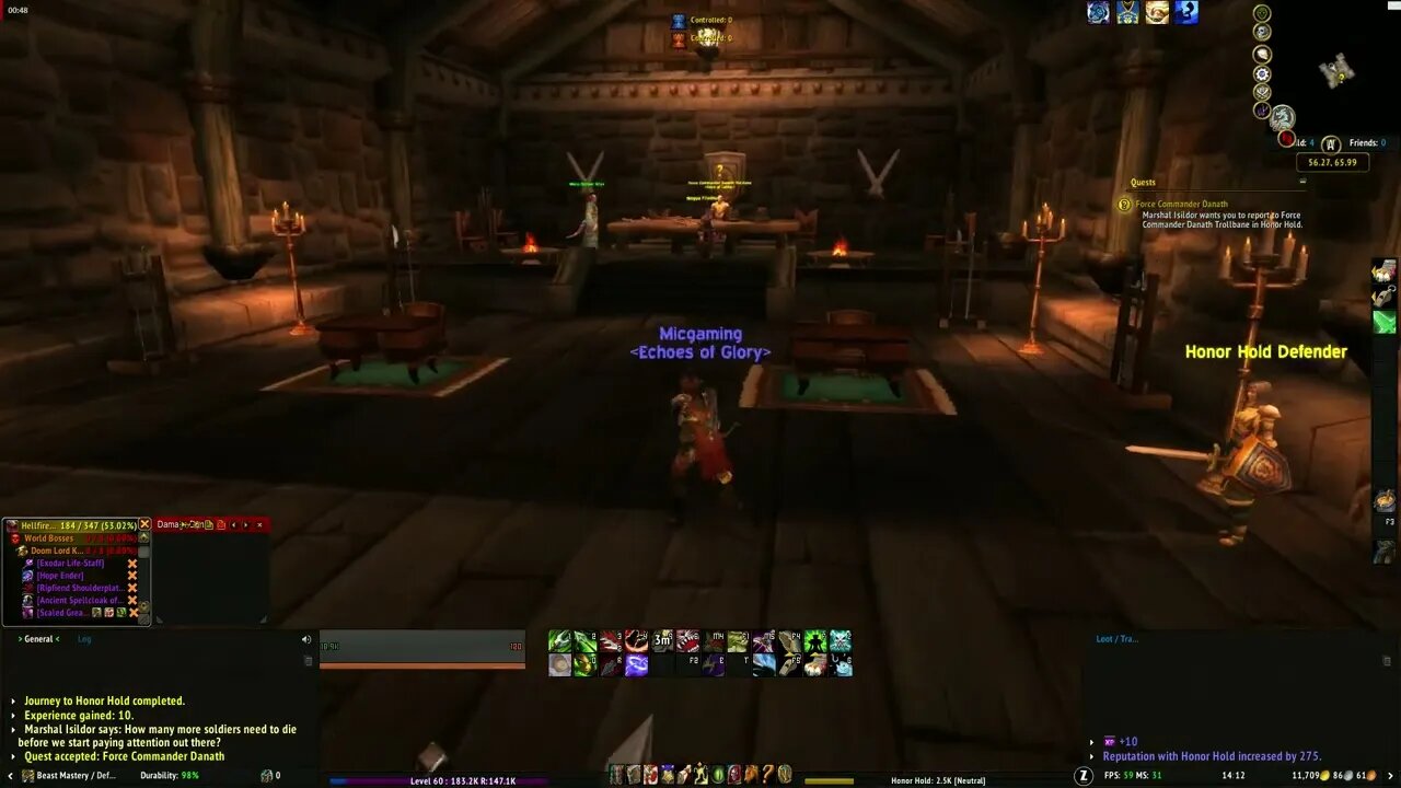 Force Commander Danath World of Warcraft The Burning Crusade