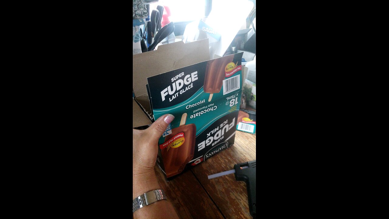 recycle crafting fudge box 1