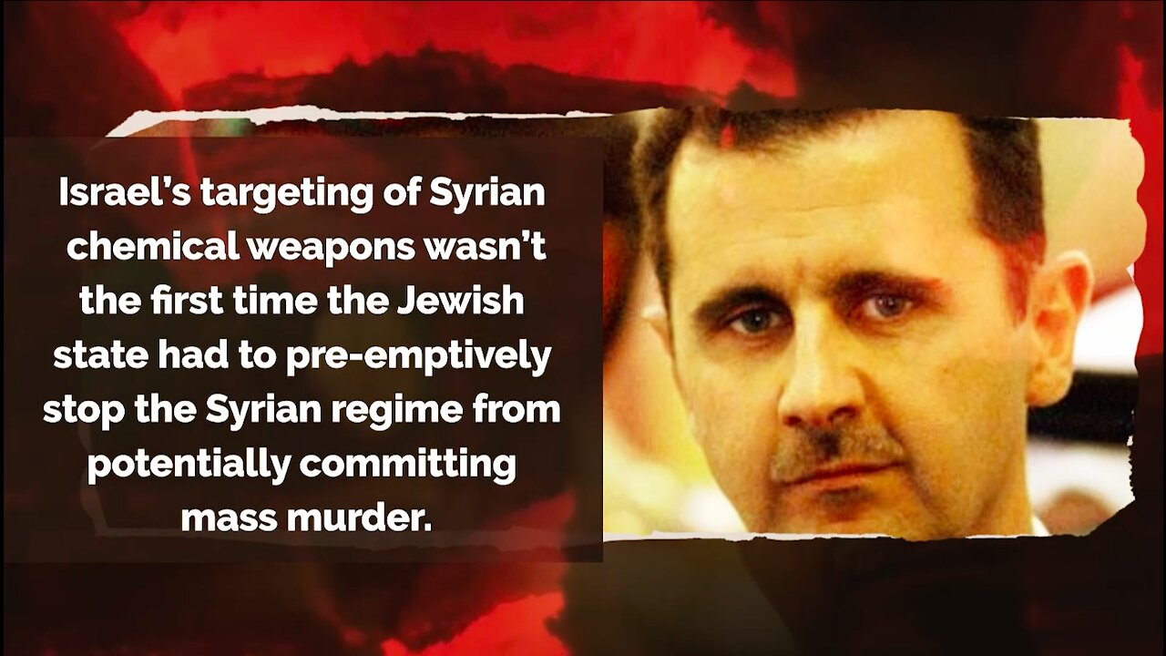 Israel Stops Syria From Acquiring Chemical Weapons But Receives No ...