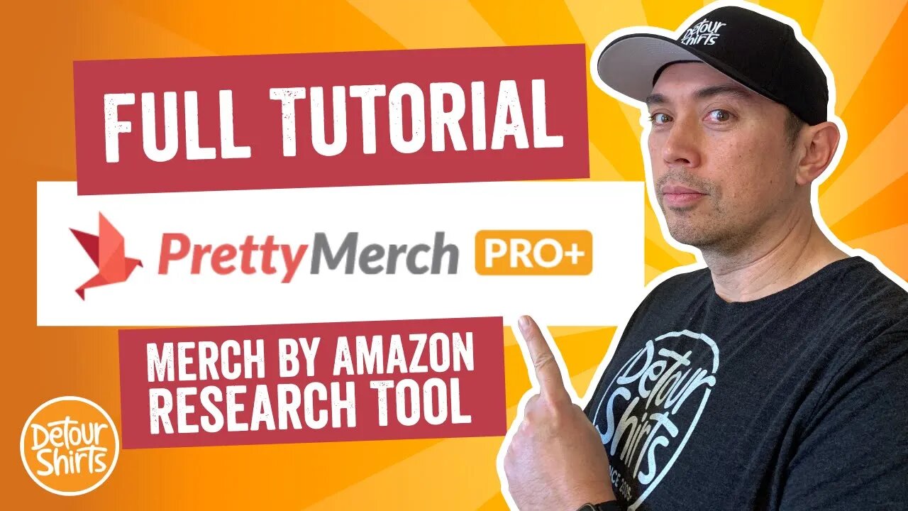Pretty Merch Pro Plus Full Tutorial - A New Print on Demand Research ...
