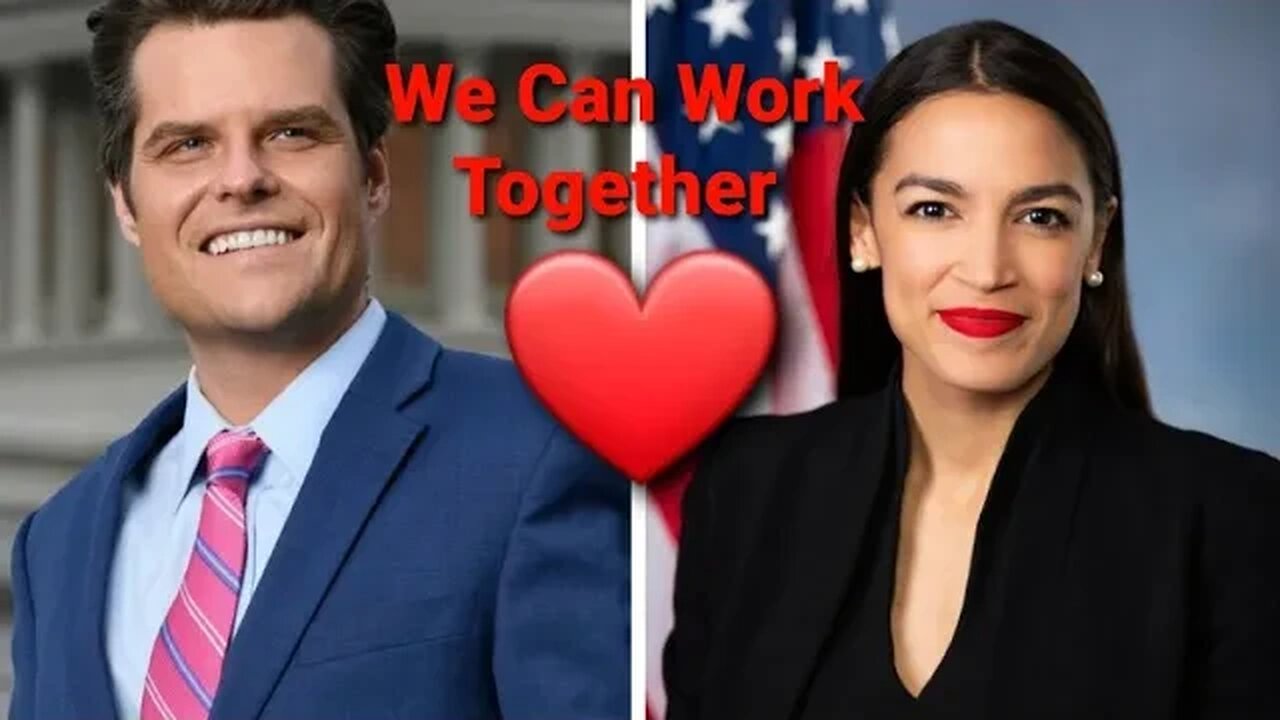 AOC & Matt Gaetz Work Together To Stop Congress From Doing Insider ...