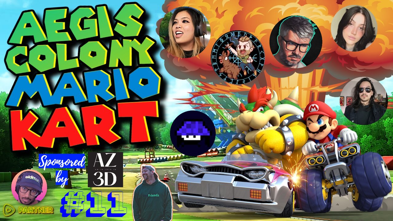 Mario Kart 8 RUMBLE PARTNERS EDITION! #11 ft. Pudge, Fox, Pep, Raiken ...
