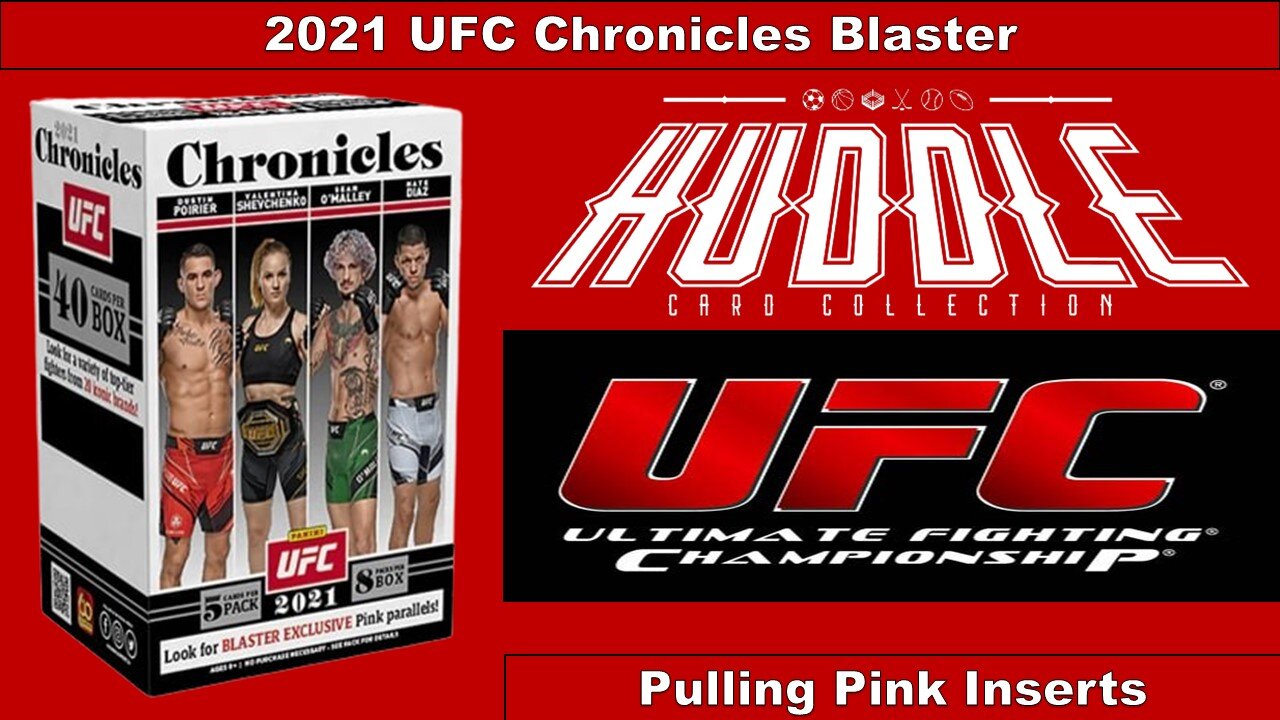 Pulling Pink Inserts Out OF 2021 UFC Chronicles Blaster Box. Should You ...