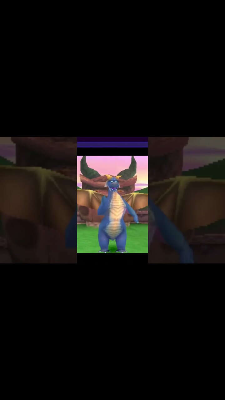 Spyro the Dragon - Rescued Argus (The Poet or scholar Dragon)