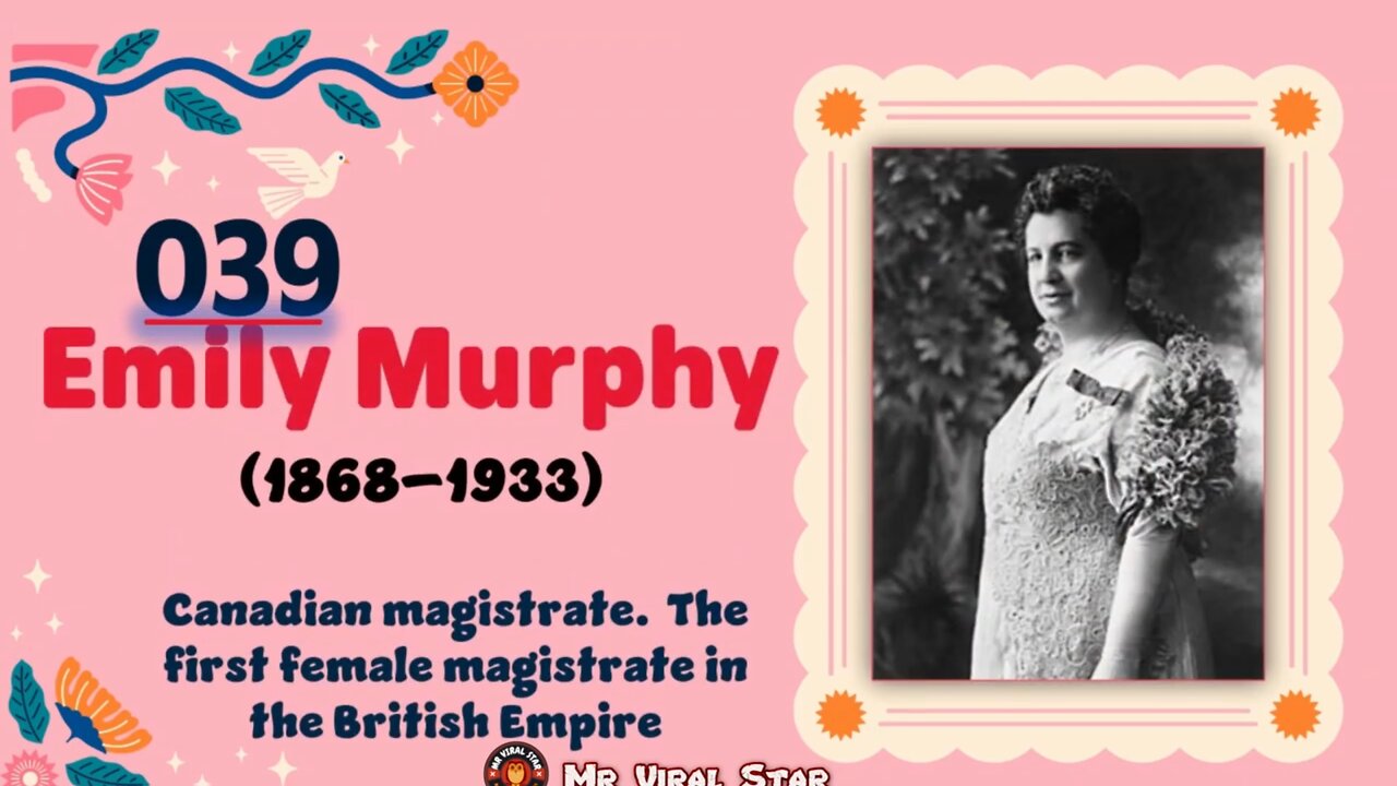 Facts About Emily Murphy | Emily Murphy Biography – BYOFB