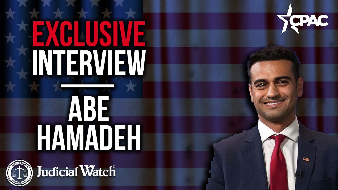 EXCLUSIVE Interview w/ Abe Hamadeh @ CPAC 2023