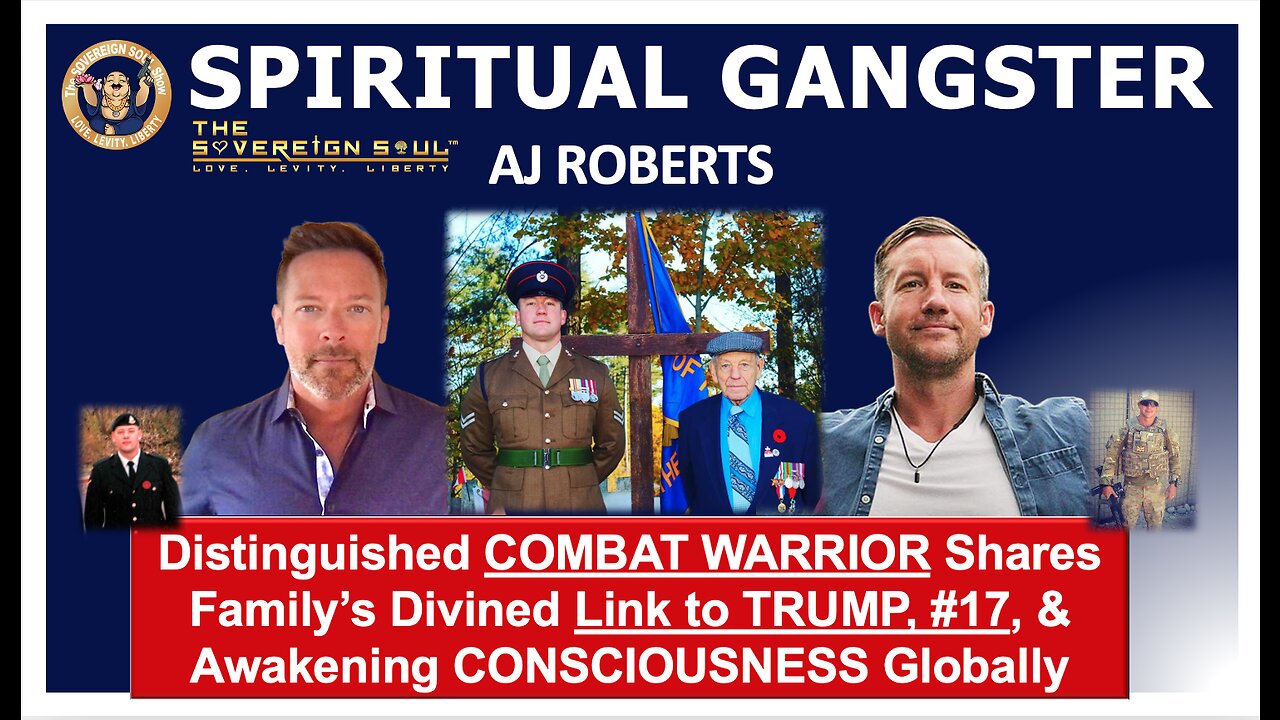 AJ Roberts ⚔️Distinguished COMBAT WARRIOR⚔️ Divined Link to TRUMP, #17 ...