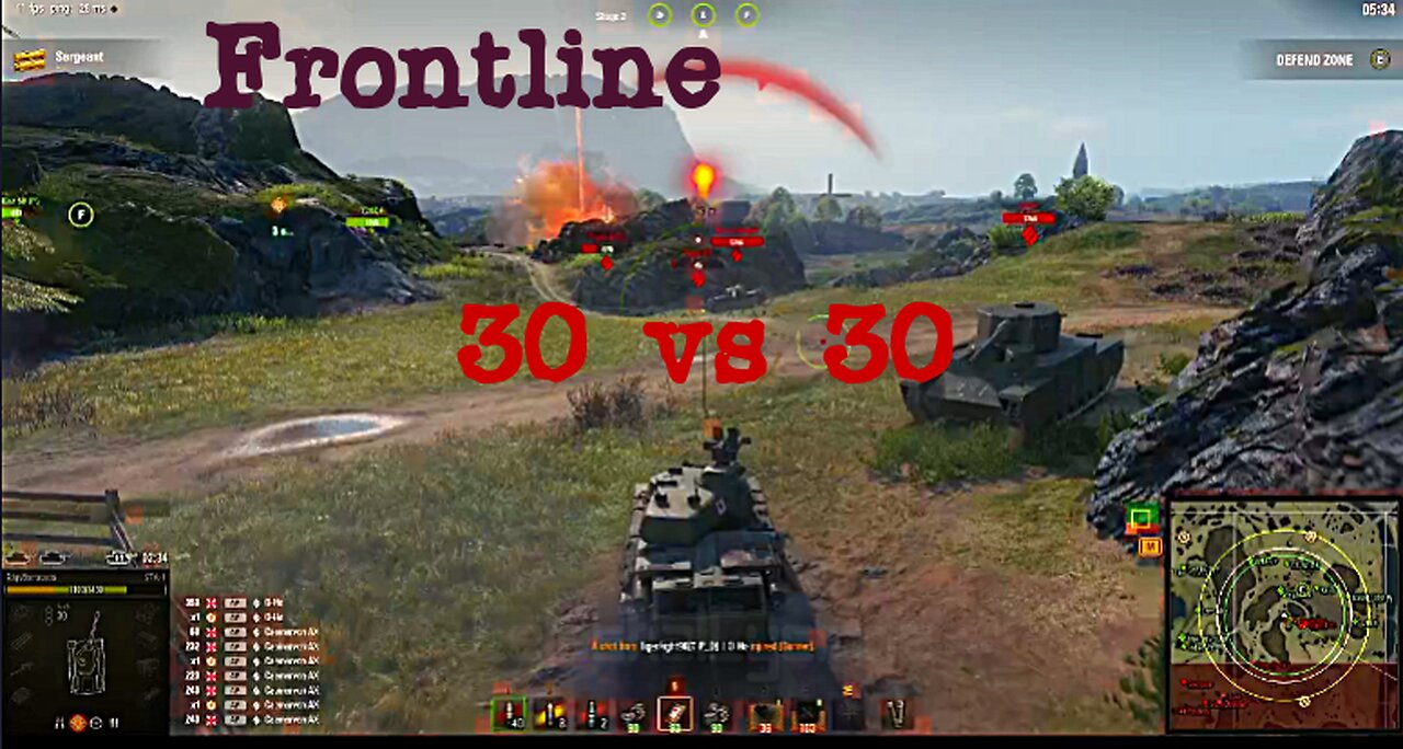 Playing Frontline for the 1st time | Frontline | World of Tanks