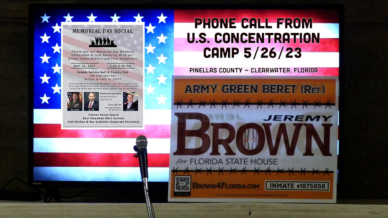JEREMY BROWN - J6 GOV. ABDUCTION VICTIM PHONE CALL - MEMORIAL DAY ...