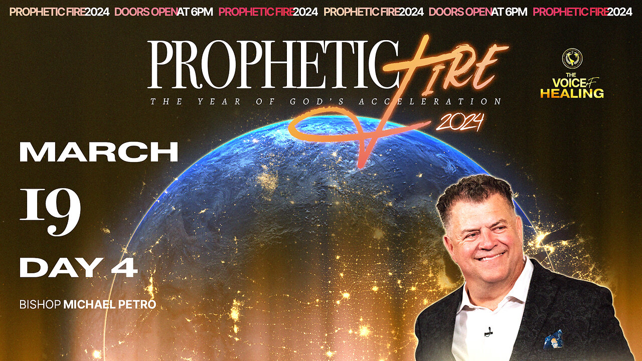 Prophetic Fire 2024: Judgment of Elijah | Day 4 | Bishop Michael Petro ...