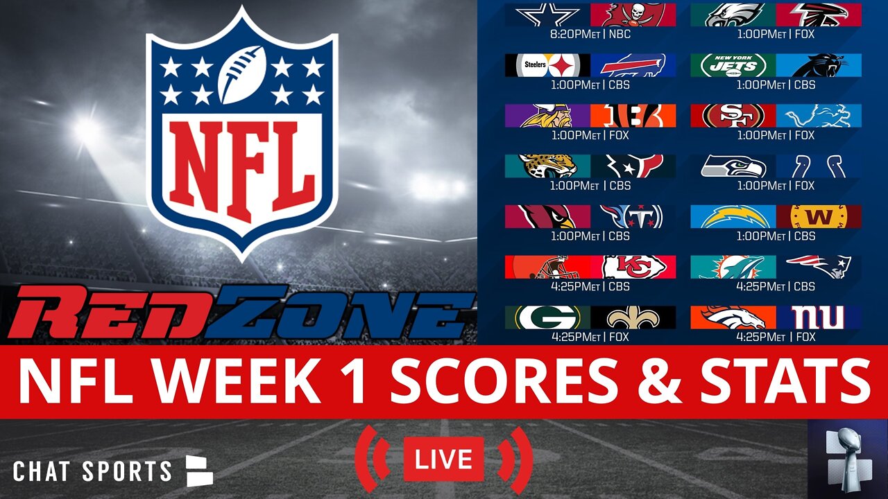 NFL RedZone Live Streaming Scoreboard | NFL Week 1 Highlights, Scores ...