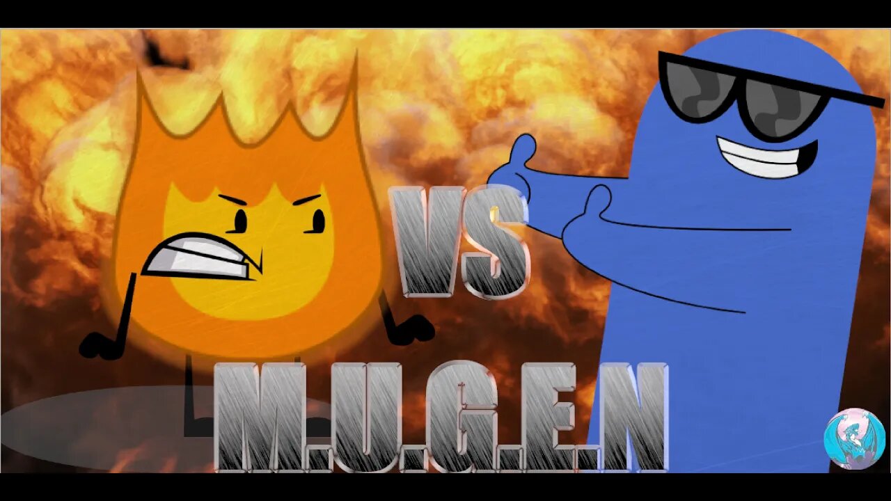 MUGEN - Request by Enzo Hoeve - Firey VS Bloo