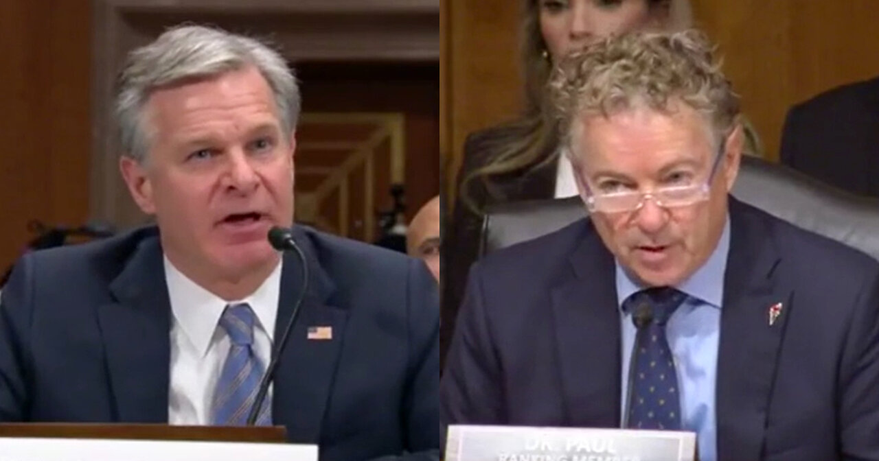 Rand Paul Confronts FBI Director On Key Detail From ‘Twitter Files ...