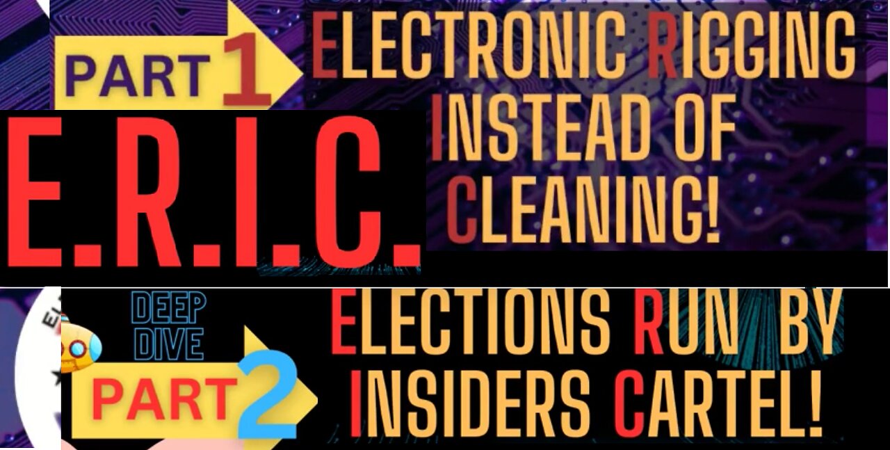 Jovan Pulitzer: ERIC Deep Dig Parts 1 & 2 - Third Party voter records ...