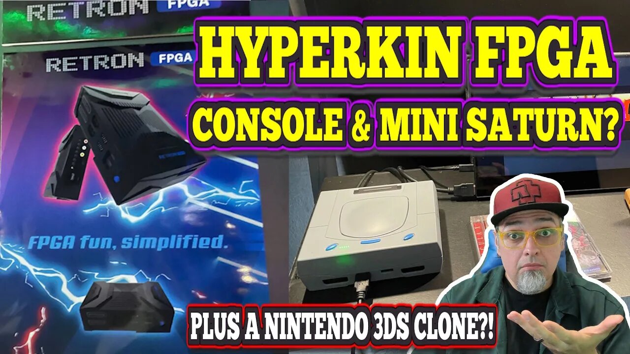 SEGA Saturn Mini & New Hyperkin Retron FPGA Consoles Shown At TGS 2023 ...