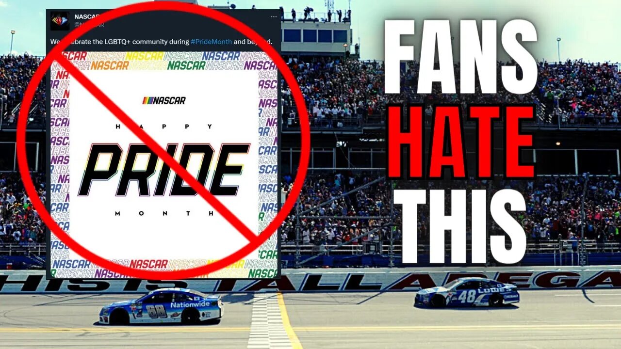 NASCAR And Other Sports Leagues Get BLASTED By Fans Over Pride Month ...