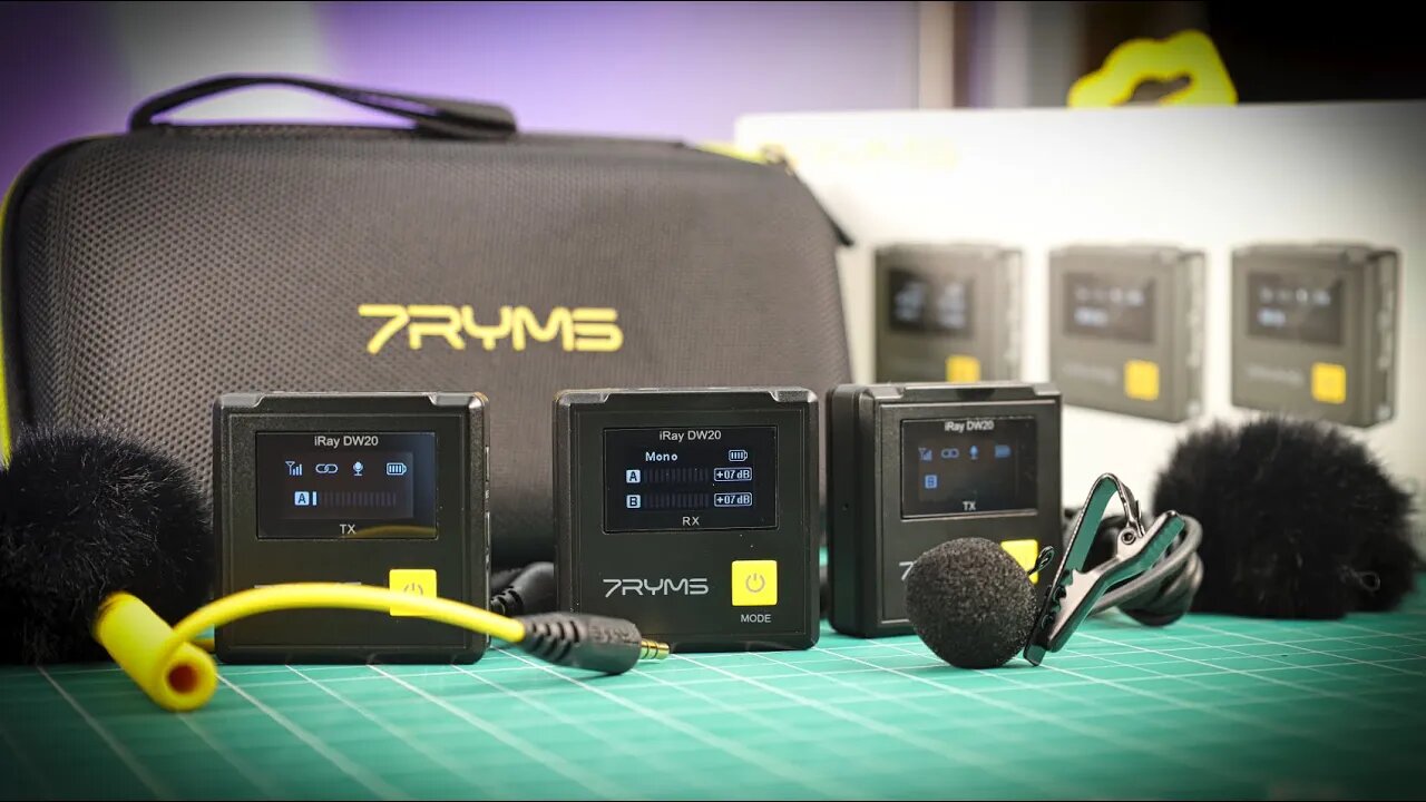 Affordable 2 Person Wireless Mic Setup Under $200 - 7RYMS iRAY DW20