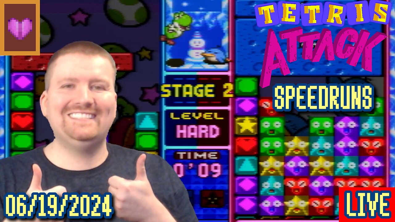 [Tetris Attack Speedruns] Wild Cards Wednesday: Bumpty Open Tune Up ...