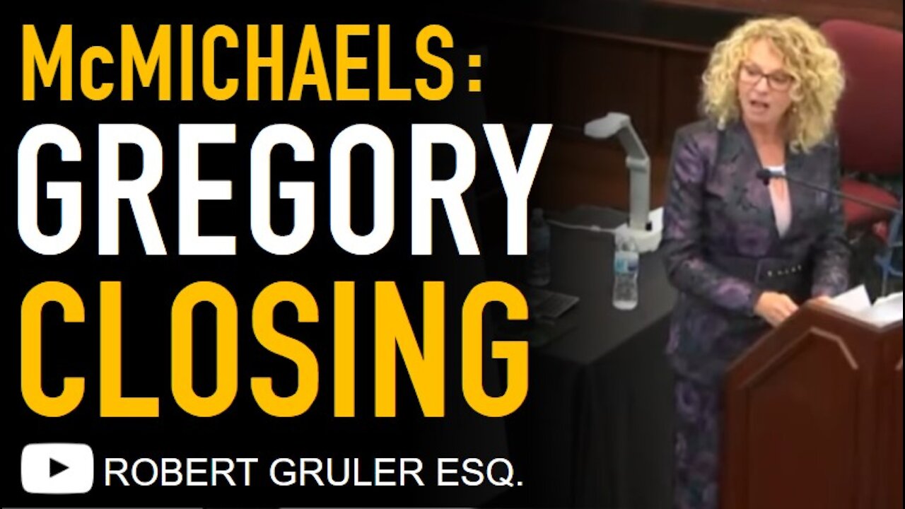 Defense Attorney Jason Sheffield Delivers Closing Argument for Gregory ...