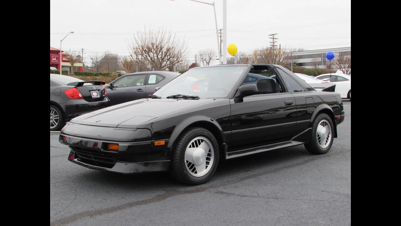 1988 Toyota MR2 Supercharged (MK1 AW11) Start Up, Exhaust, and In Depth ...