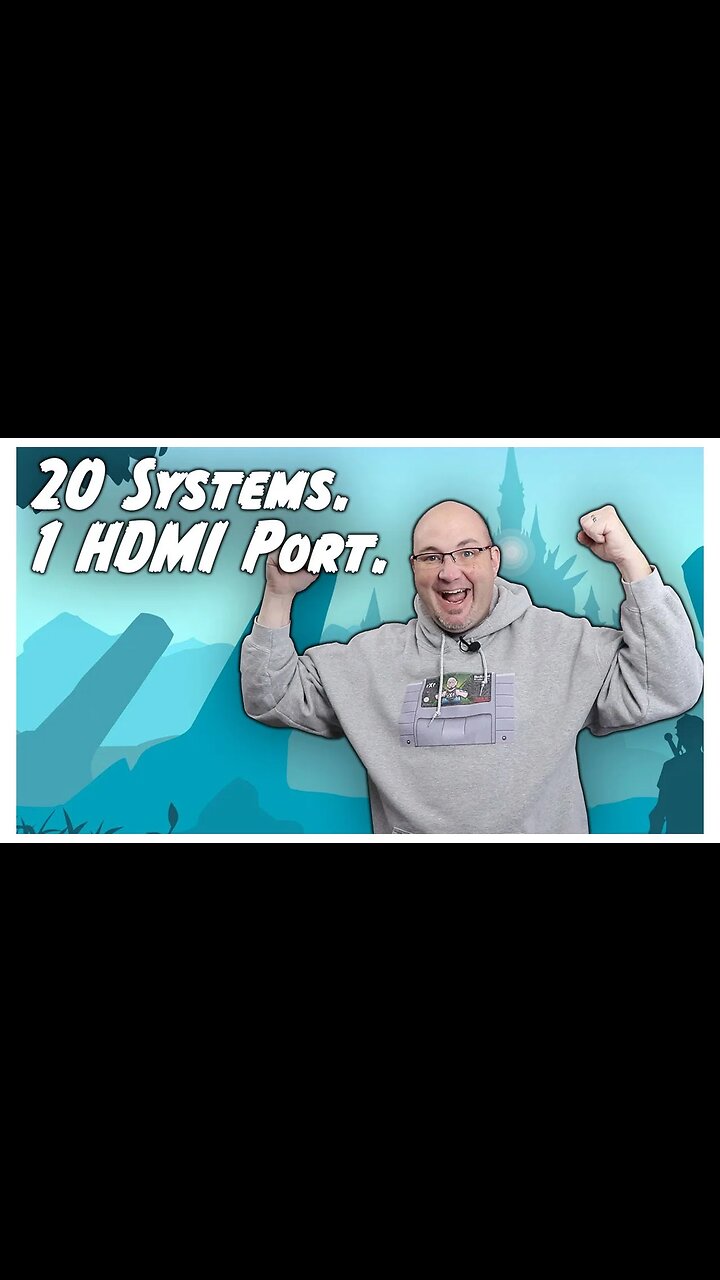 Over 20 Retro Game Systems Connected to 1HDMI Port! How To Organized ...