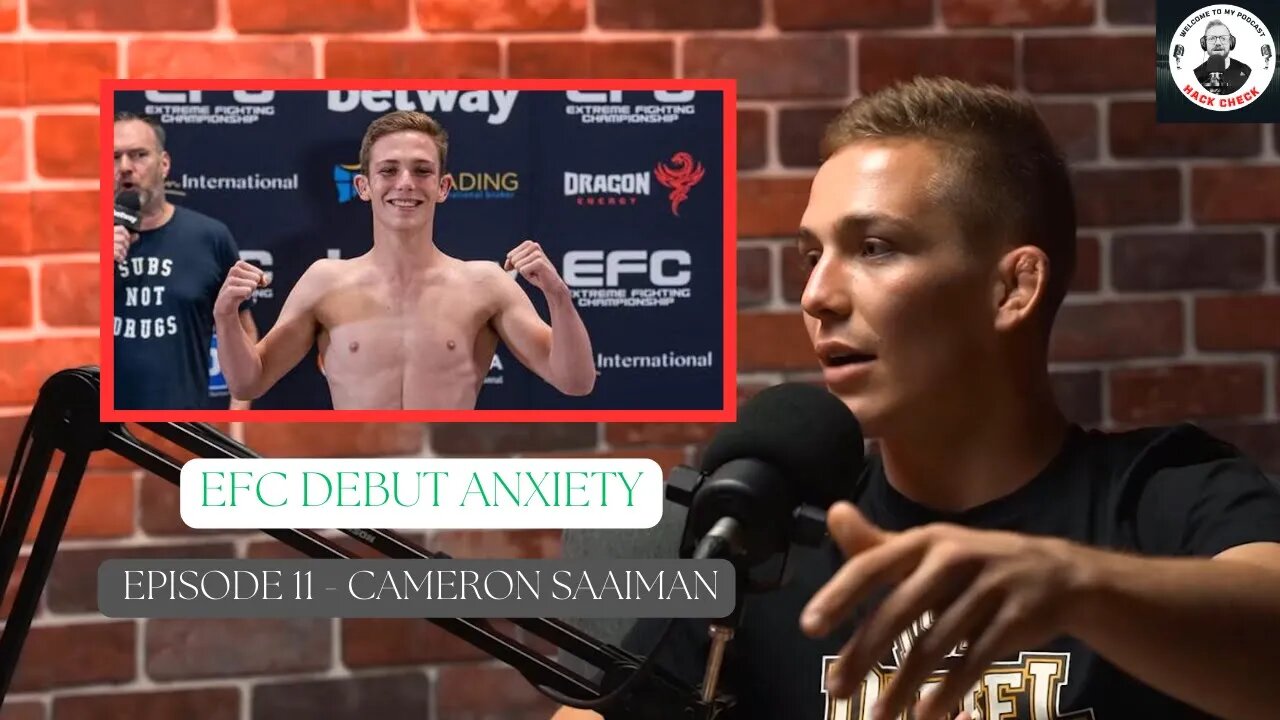Cameron Saaiman Talks Joining The EFC and The Anxiety Of His Pro Debut ...