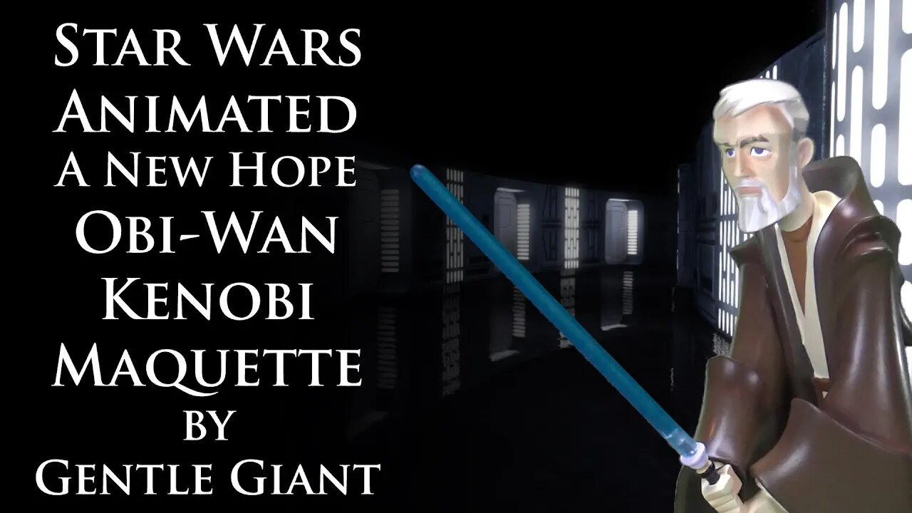 Unboxing: Star Wars Animated A New Hope Obi-Wan Kenobi Maquette by ...