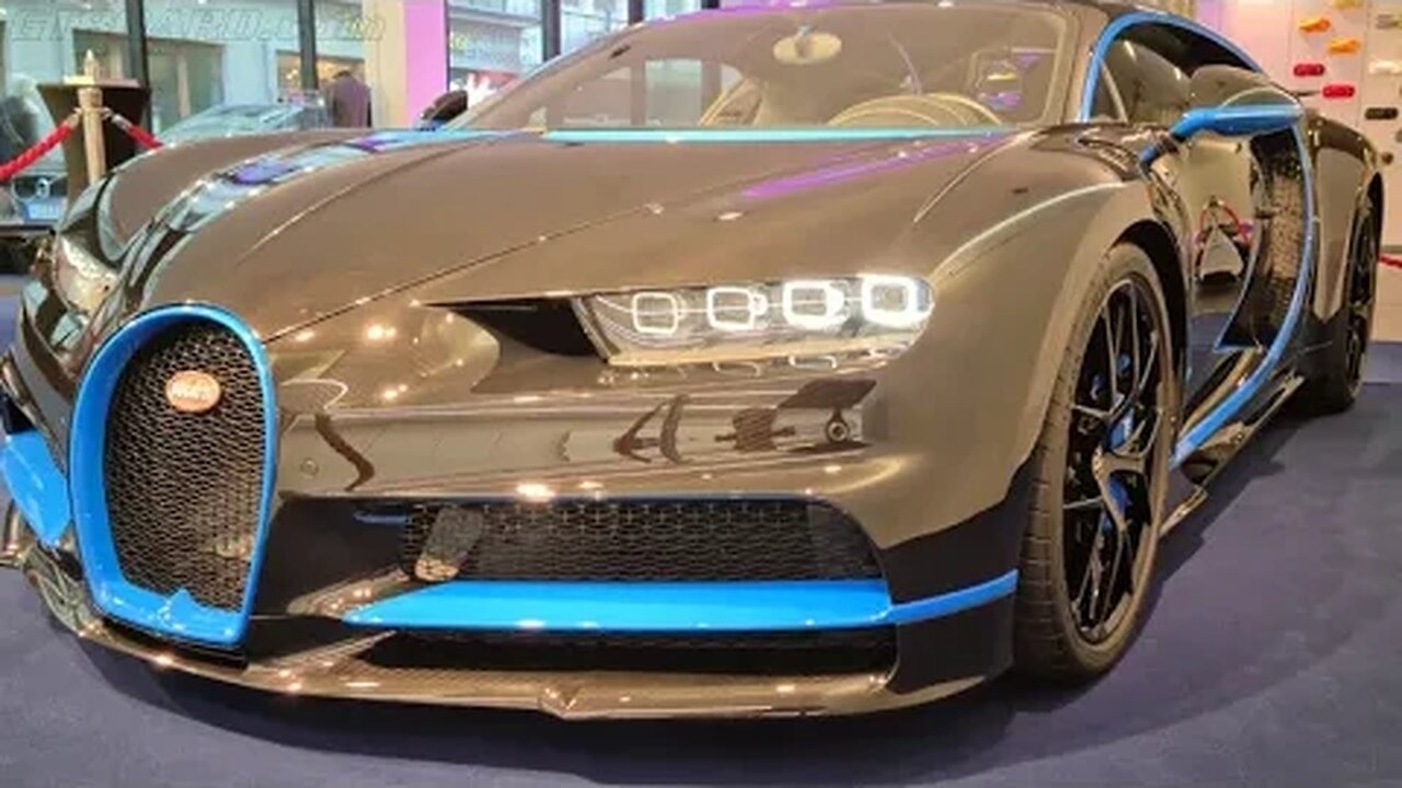 Headlights of the Bugatti Chiron: the flattest full-LED projector ...