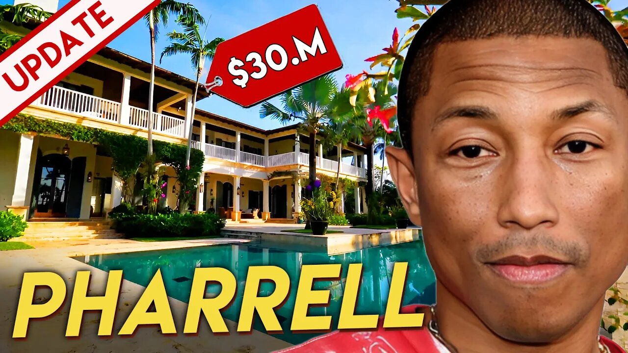 Pharrell Williams | House Tour | $30 Million Coral Gables, Florida ...