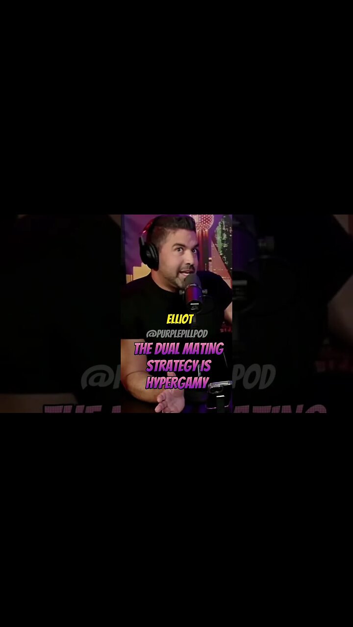 The dual mating strategy is hypergamy @RuslanKD #purplepillpod # ...