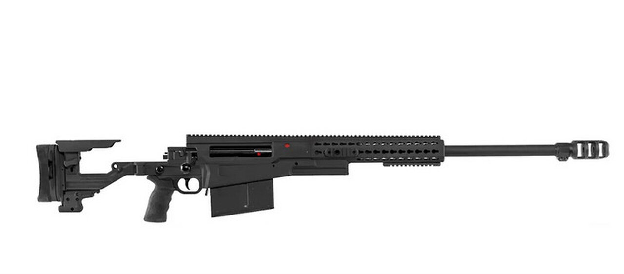 Accuracy International AX ELR .50 BMG Heavy Sniper Rifle - SHOT Show 2024