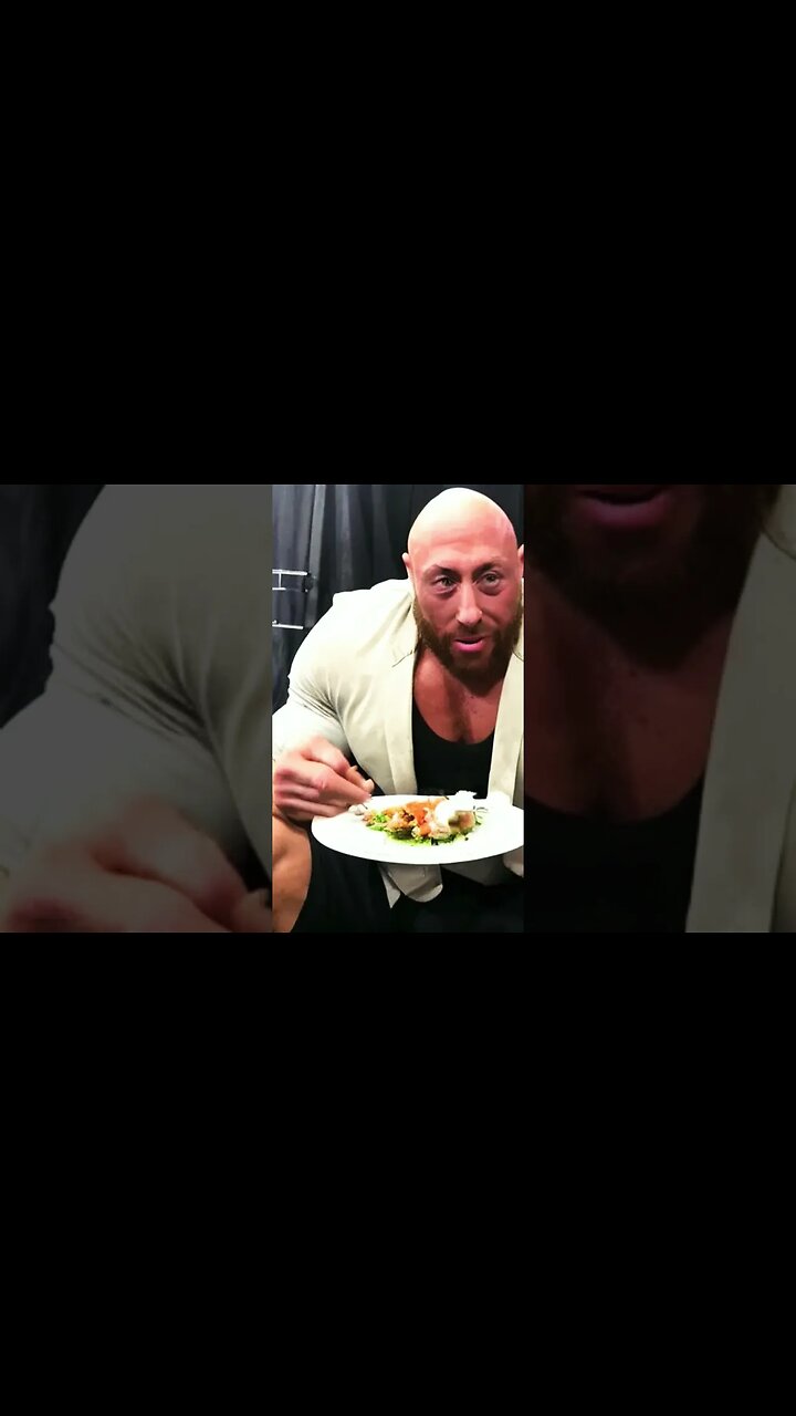 AI generated Joe Rogan eating some fish