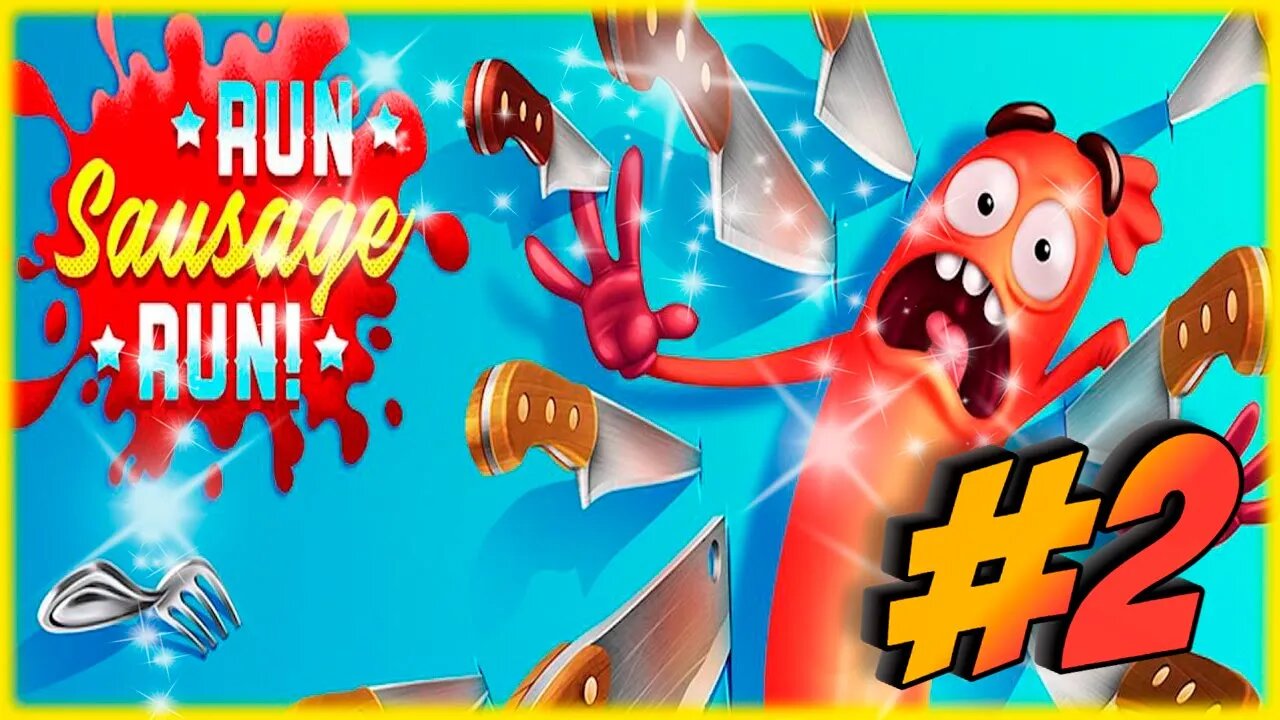 Sausage Run Gameplay 🥓🔪🔥Part 2 Lvl 9-16 -||- Walkthrough All Levels ...