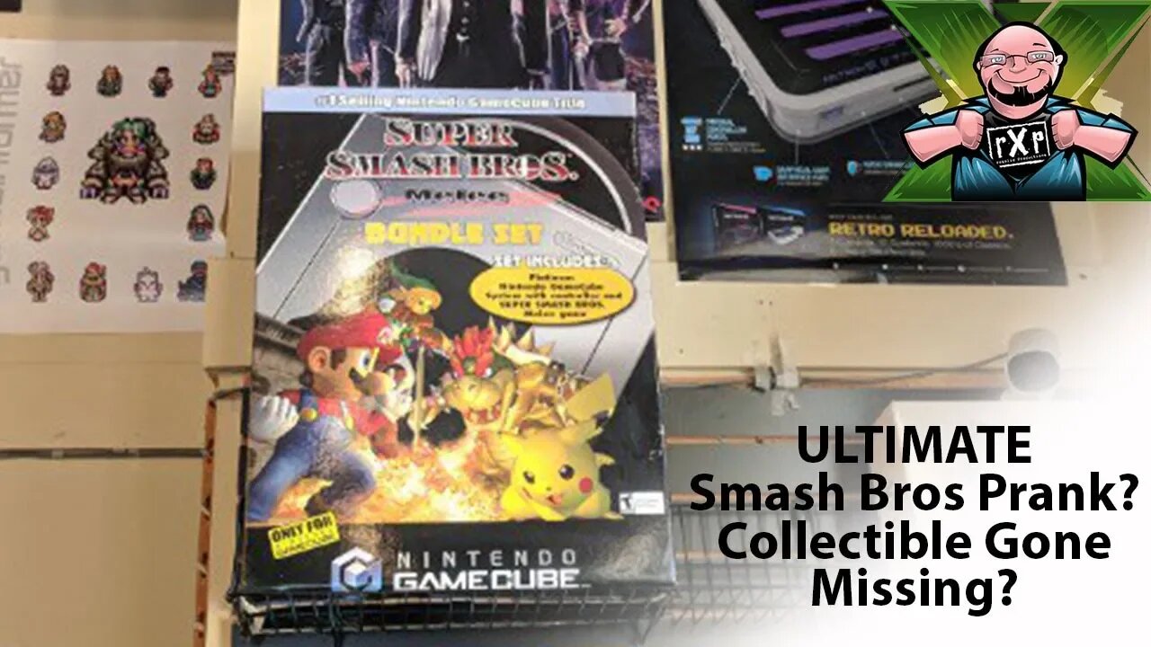 The Ultimate Smash Brothers Collectable Prank Messing with Retro Games ...
