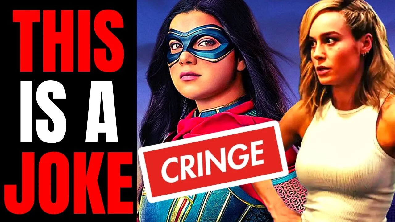 Marvel Gets ROASTED After CRINGE Poster For The Marvels Gets Released ...