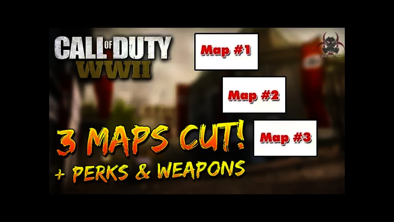 Call of Duty WW2 | 3 Maps CUT from WW2! (Plus Weapons & Perks Cut ...