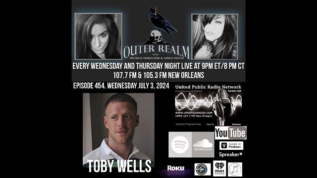 The Outer Realm - Toby Wells - Communication Through Divination- Spirit-ET