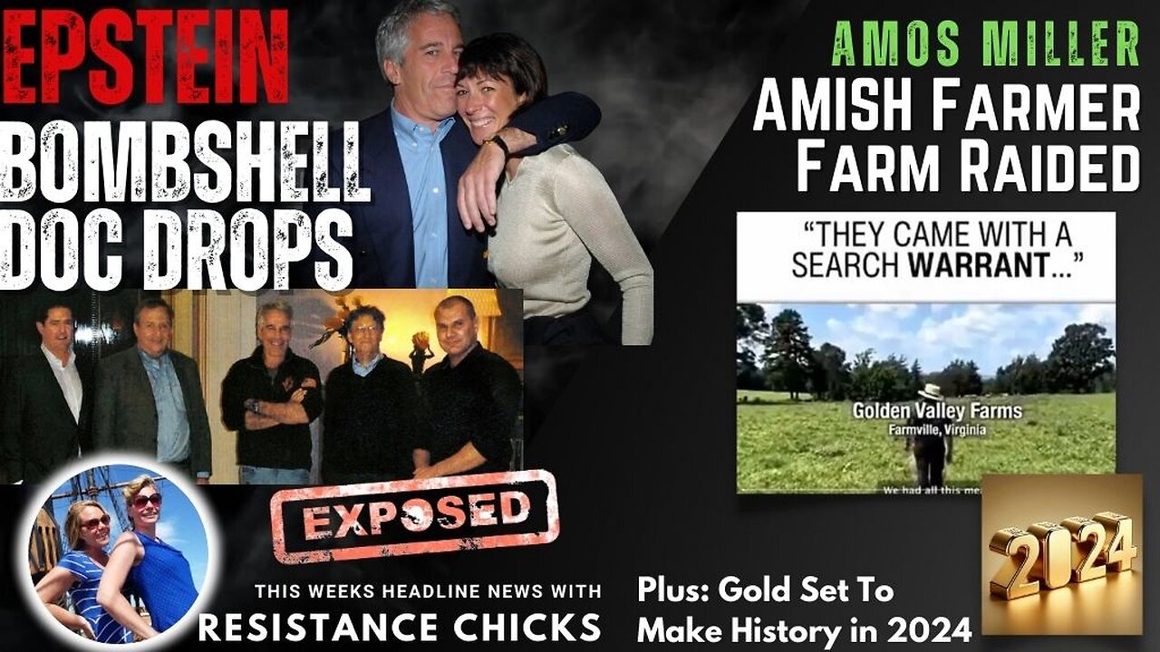 Epstein BOMBSHELL DOC Drops; AMISH Farmer Amos Miller's Farm Raided ...
