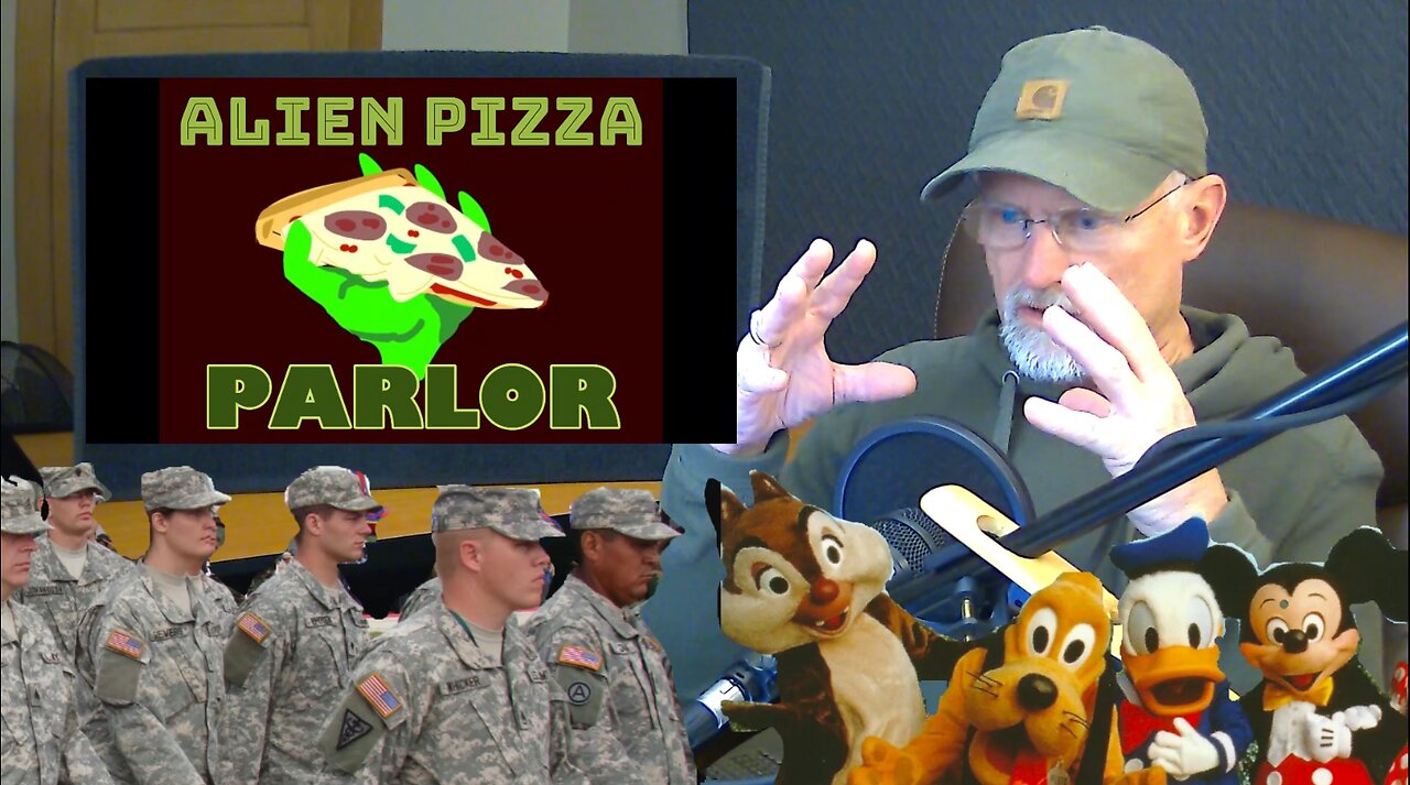Alien Pizza Parlor - Ep0112- Border/Texas, 14th Amendment, Scotus, Election