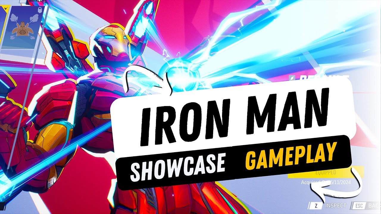 Tony Stark "Iron Man" Showcase & Gameplay! (Marvel Rivals)