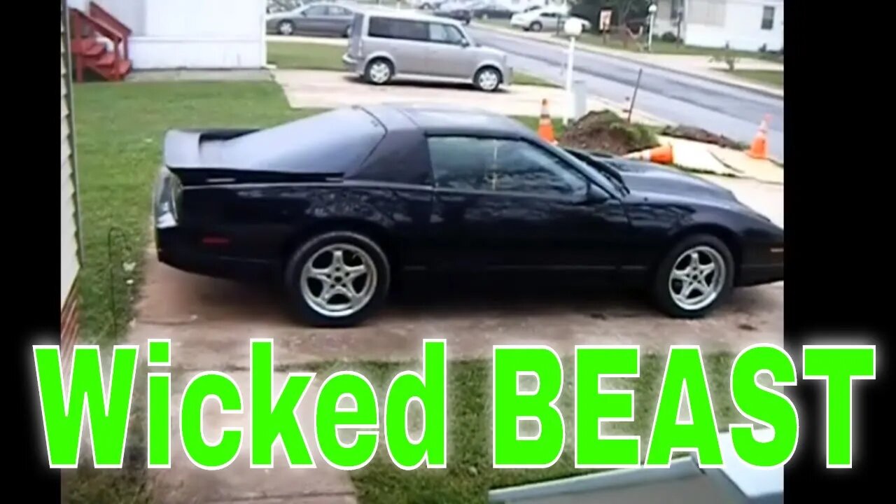 One Mean Bird Pontiac Trans Am Stroker Monster 1989 GTA Automatic Ram ...