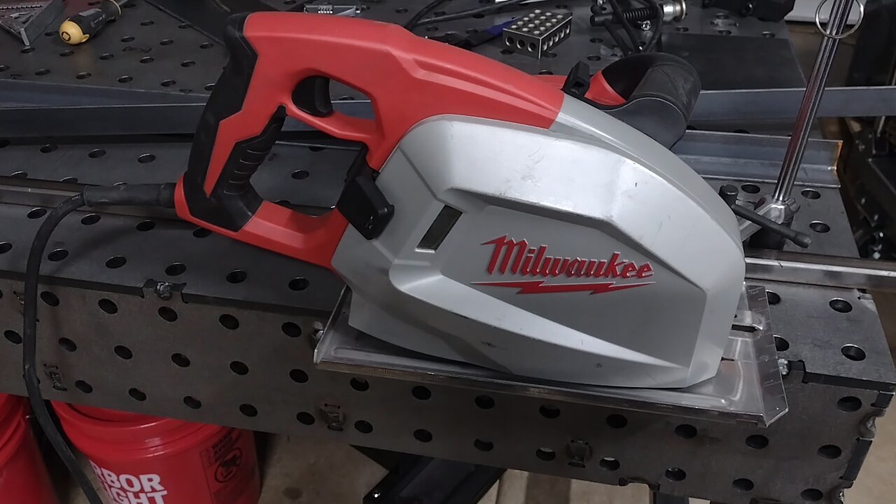 Metal Cutting Track Saw with Chip Collection - Part 2: Too tired to ...