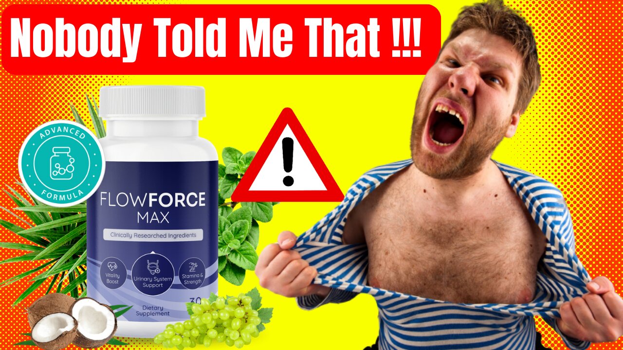Flow Force Max – Flow Force Max Review (⚠️Nobody Told Me That⚠️) – Flow ...