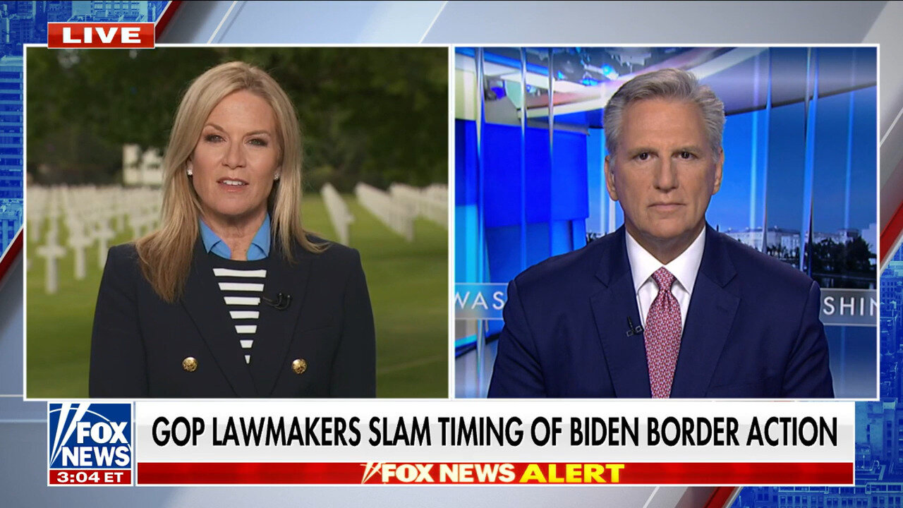 Kevin McCarthy Responds To Biden's Executive Action On The Border ...