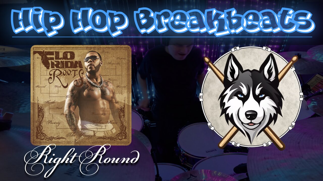 76 — Flo Rida — Right Round (feat. Ke$ha) — HuskeyDrums | Hip Hop ...