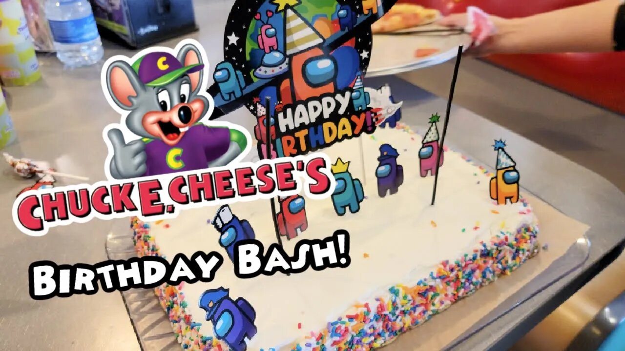 Chuck E Cheese Birthday Bash