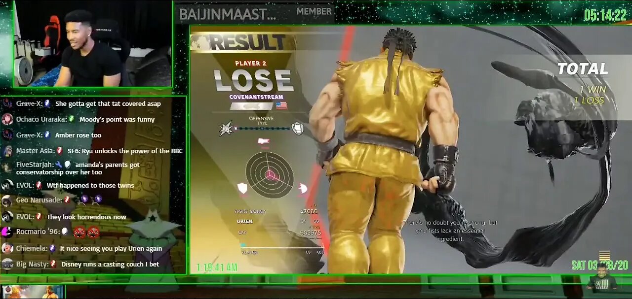 LTG isn't worthy enough to beat a REGAL Ryu Full Set [Pool's Closed ...