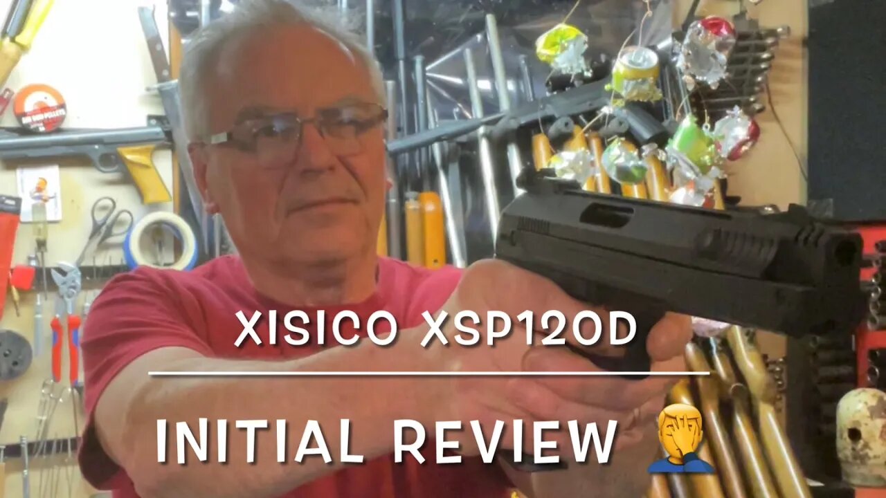 Xisico XSP120D dual caliber air pistol first look similar to Beeman P17 ...