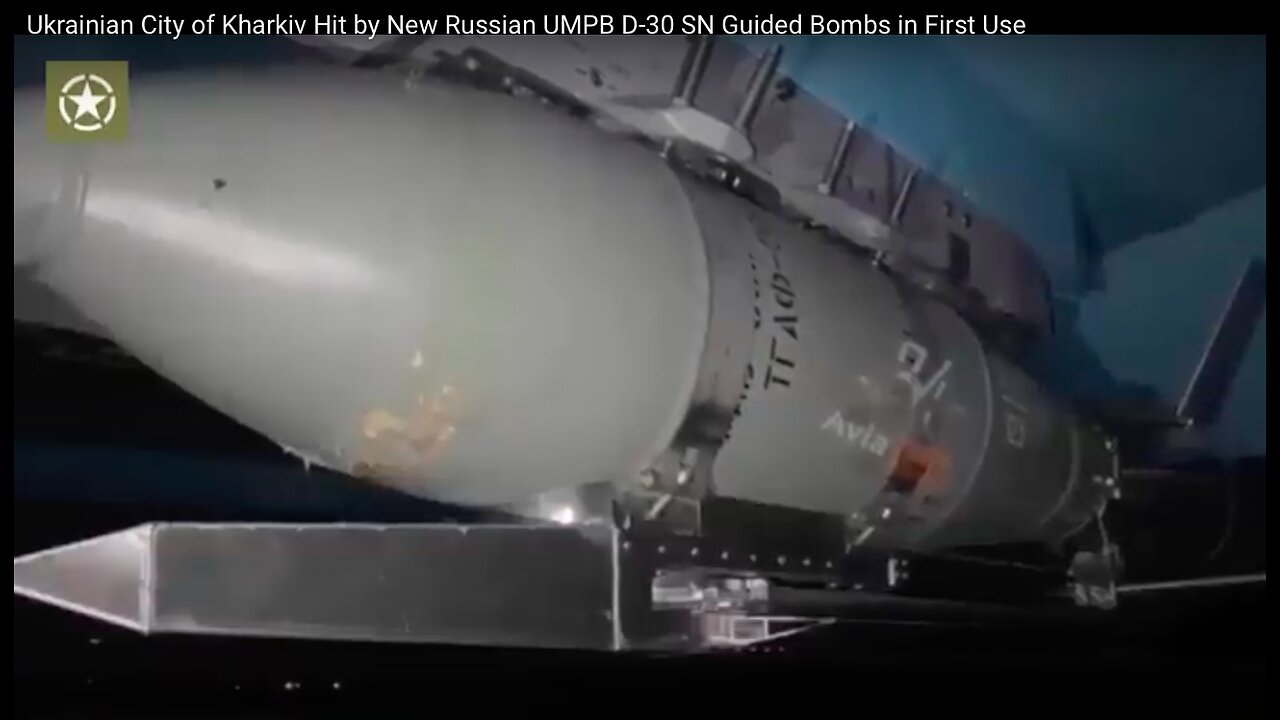 BUNKER BUSTER - Kharkiv Hit by New Russian UMPB D-30 SN Guided Bombs in ...