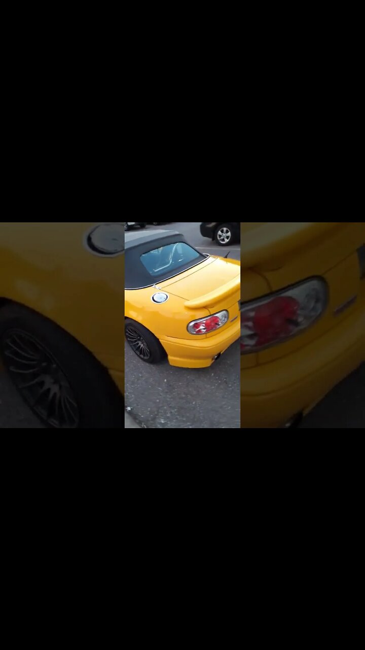 Dual Exhaust Miata Pika #sfmcollective #shorts #cars #miata #pikachu # ...